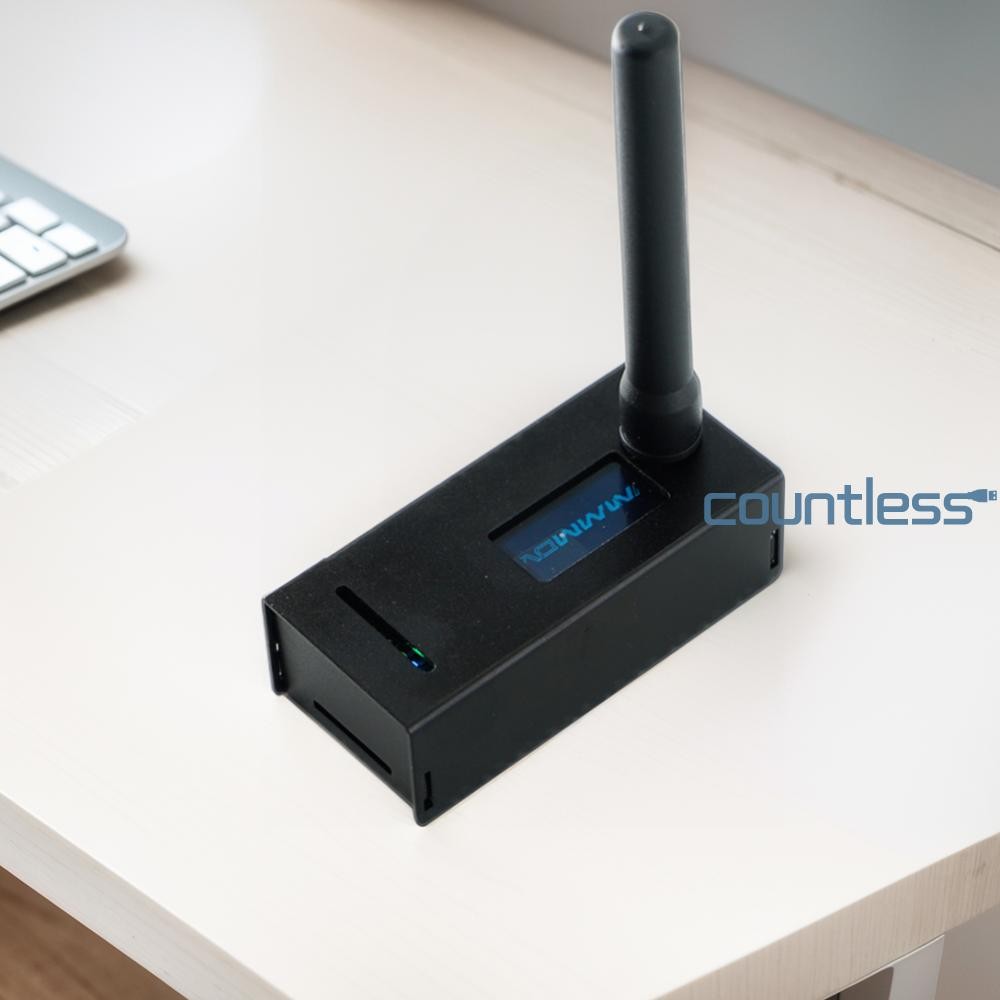 UHF VHF UV MMDVM Hotspot Kit +OLED+Metal Case+Antenna for P25 DMR YSF ...