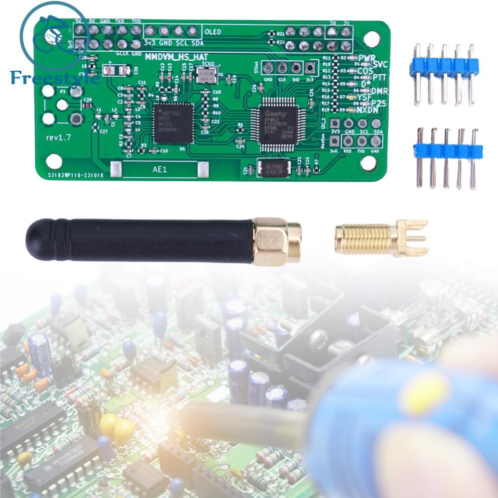 MMDVM Hotspot Module Support P25 DMR YSF DSTAR NXDN for Raspberry Pi UHF VHF [freestyle01.my ...