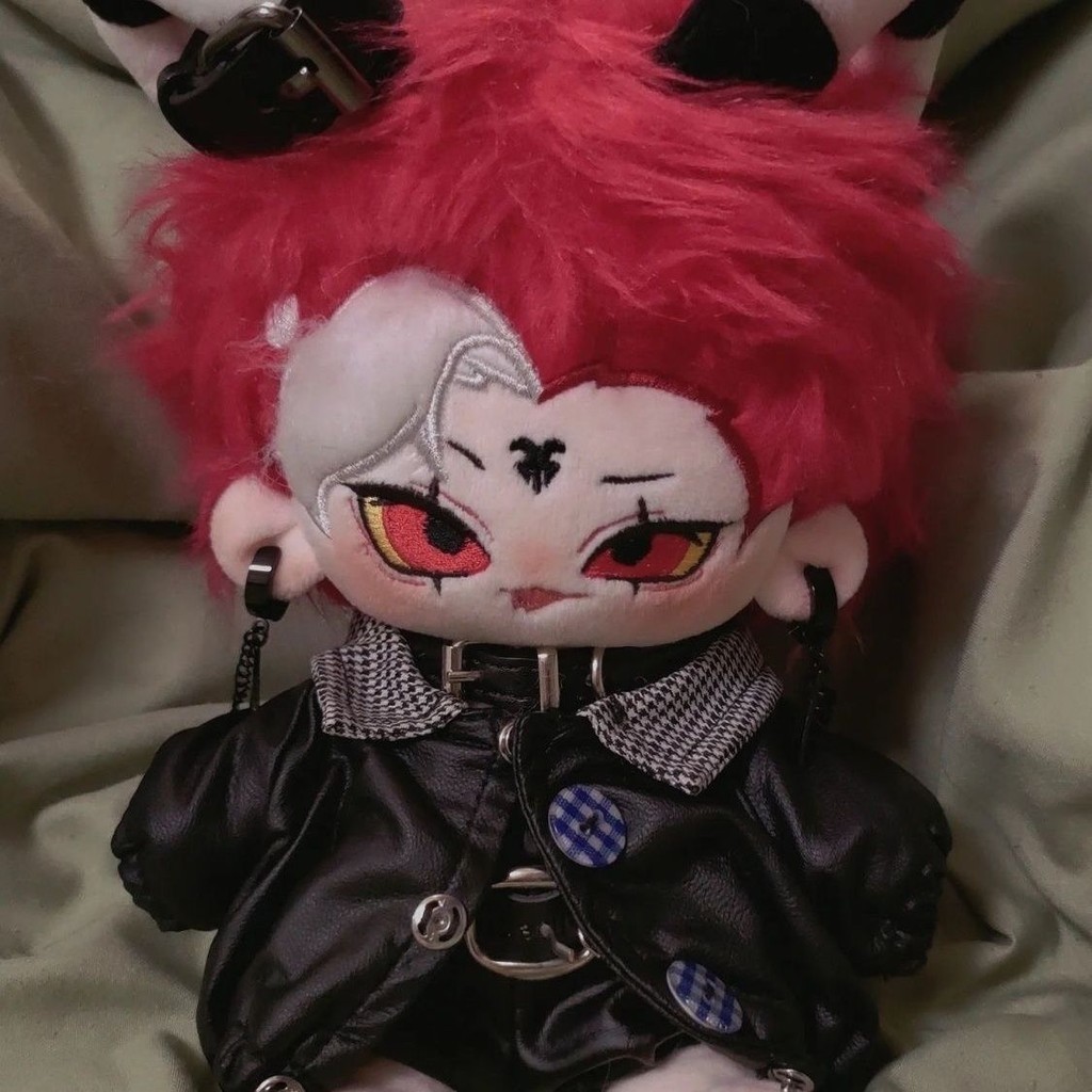 20cm HAZBIN Hotel Blitz ∅ Buckzo Helluva Boss Attribute Cotton Doll ...
