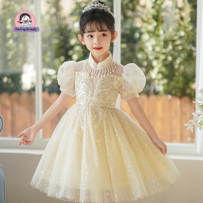 2024 gaun puteri kanak-kanak baru mengacara hari jadi hadiah gaun piano ...