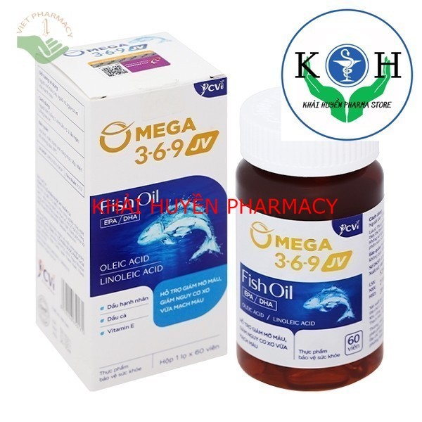 Omega 3-6-9 JV fish oil (Box of 60 tablets) | Shopee Malaysia
