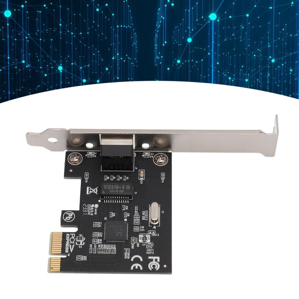 Xiyijia PCIe Network Adapter PCI Express Gigabit Ethernet Card 10 100 ...