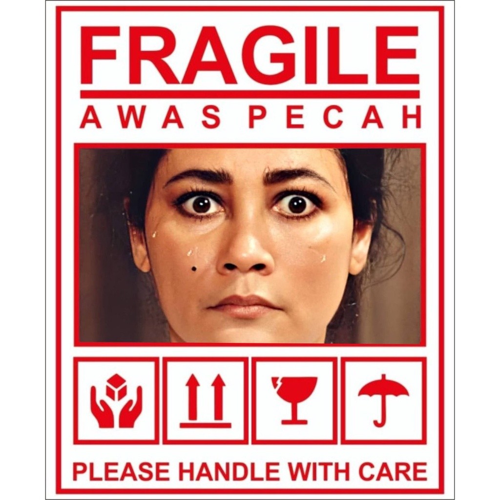 Unique Fragile Stickers | Fargile Stickers Don't Slam | Fragile Handle ...