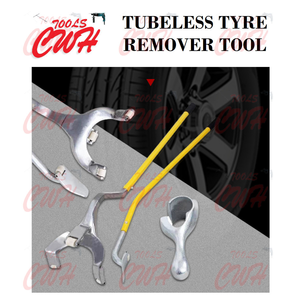TUBELESS TYRE TIRE REMOVER REMOVAL DISASSEMBLY MOUNT DEMOUNT BUKA ...