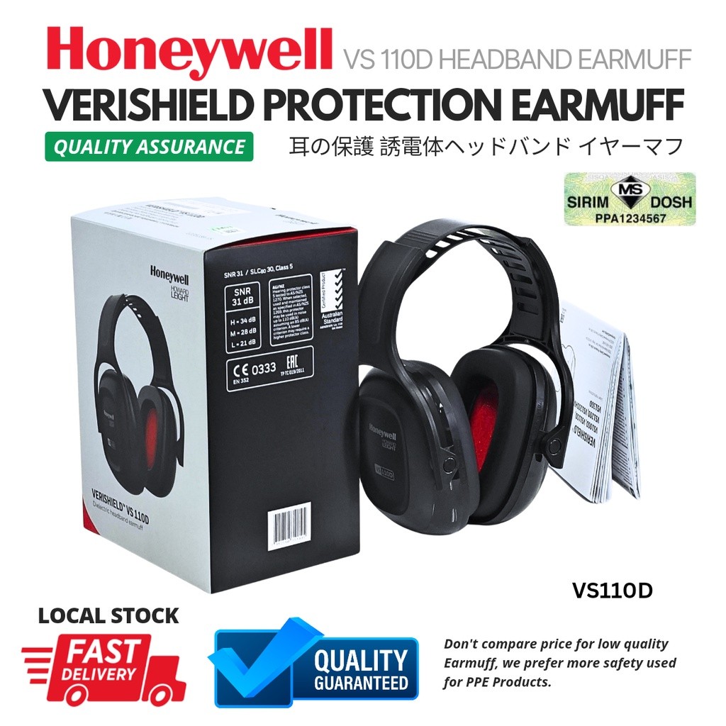 Sirim Cert Earmuff Honeywell VeriShield Dielectric Headband Earmuff ...