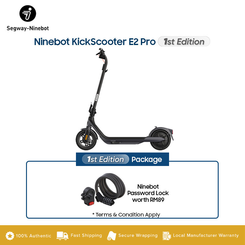 [READY STOCK] Segway-Ninebot Electric KickScooter E2 Pro 1st Edition ...