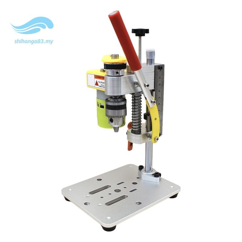 Mini Drill Press Table Driller B10 Chuck Precision Table Drilling Machine 795 Motor Metal Wooden ...