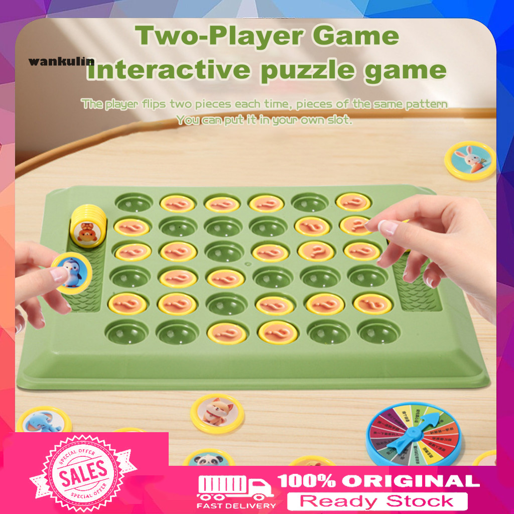 Cartoon Pattern Chess Set Travel-friendly Chess Board Cartoon Memory ...