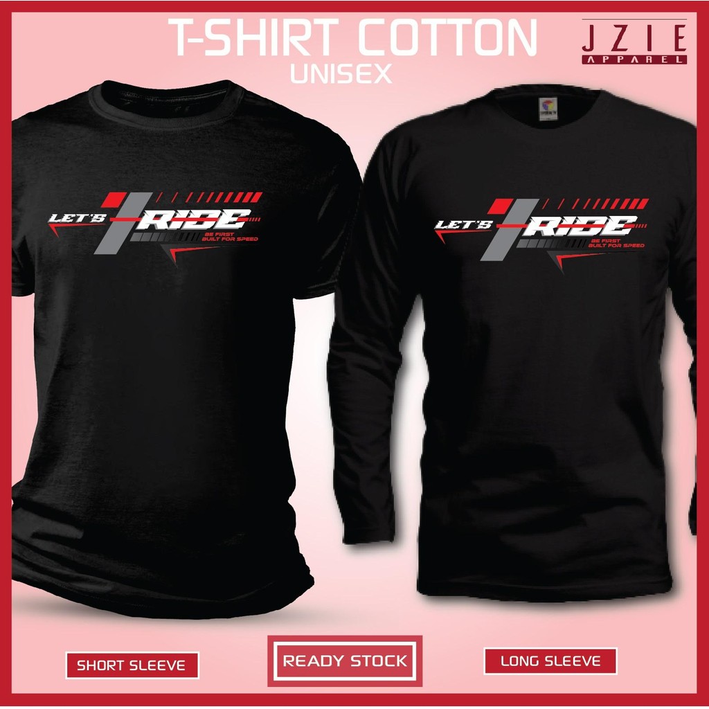 T-Shirt Lets Ride 2 Racing team Shirt Lelaki Shirt perempuan Baju ...