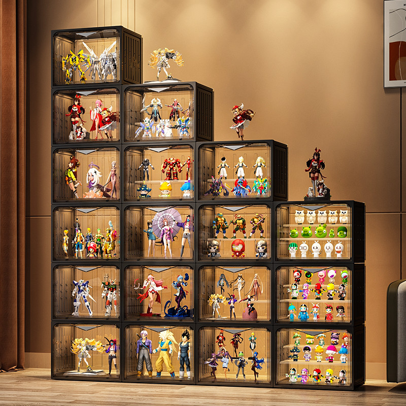 [All Hard Material] Hand-Made Display Cabinet Mystery Box Storage ...