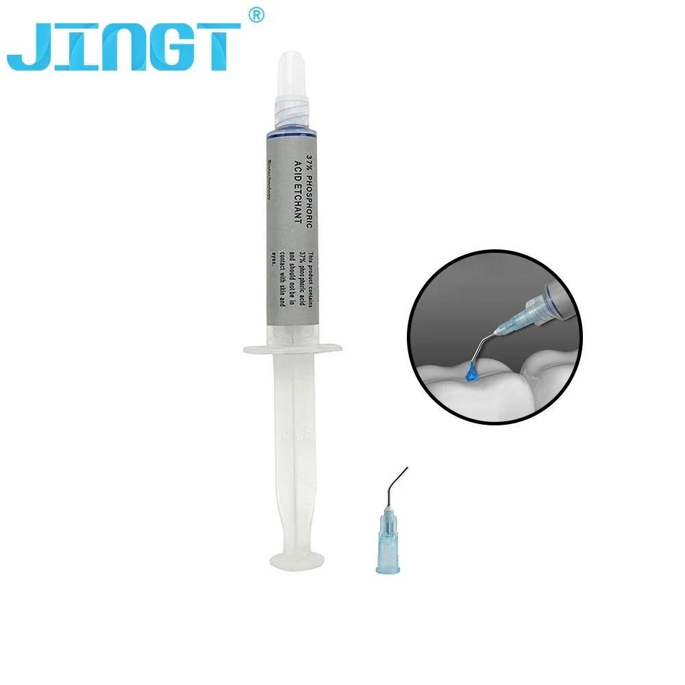 JINGT Dental Etchant Acid Etching Gel Dentex Light Cure Bond Adhesive Composite Resin Bonding ...