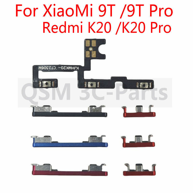 For Xiaomi Mi 9T 9T Pro Power Volume Side Buttons For Redmi K20 K20 Pro ...