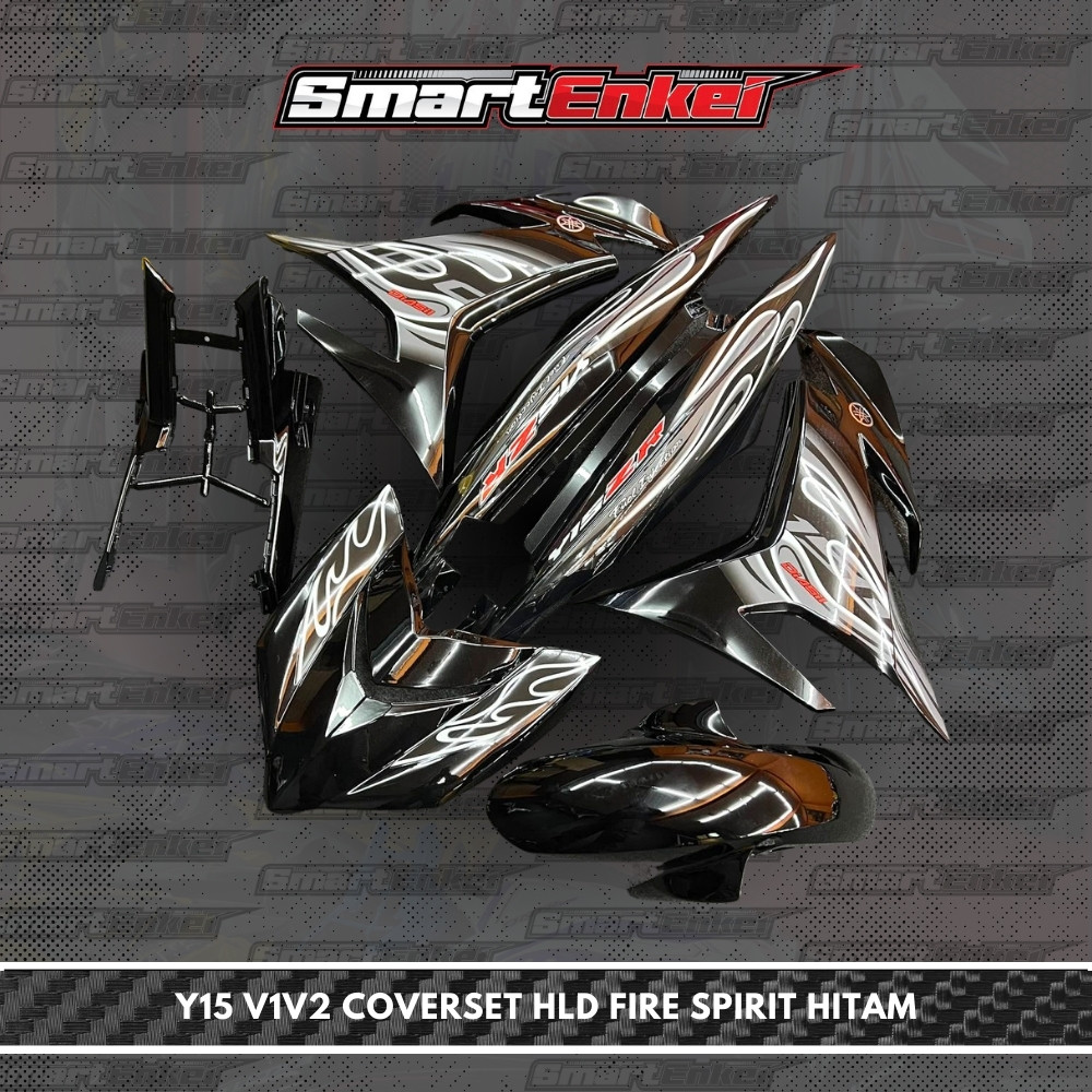 HLD-Y15 V1/V2 COVERSET FIRE SPIRIT HITAM 2023 HLD | Shopee Malaysia