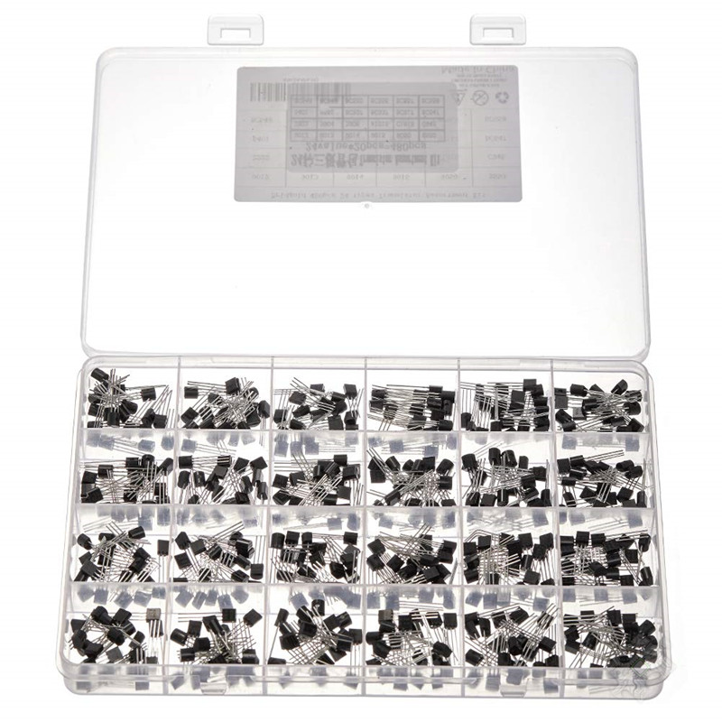 Englab★ To 92 Transistor Kit 24 Types 20pcs Each 9012 8050 Transistor Kit With Box Shopee