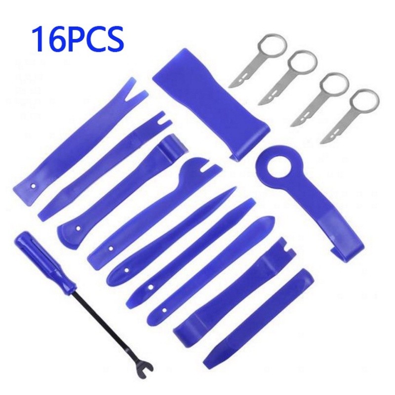 16pcs Disassembly Tool Pry Disassembly Tools Interior Door Clip Panel ...