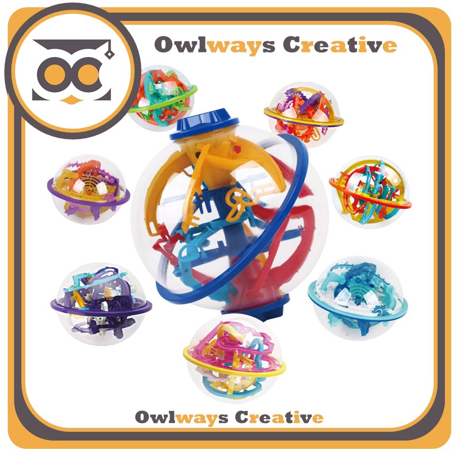 Magic Puzzle Multiple Level Ball 3D Maze Ball Educational Toys ...
