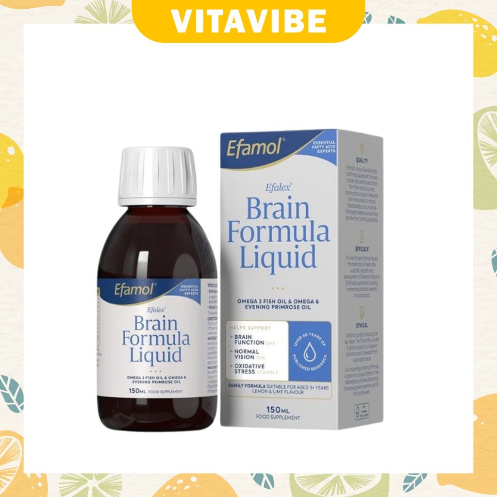 Efamol Efalex Brain Formula Liquid 150ml | Shopee Malaysia