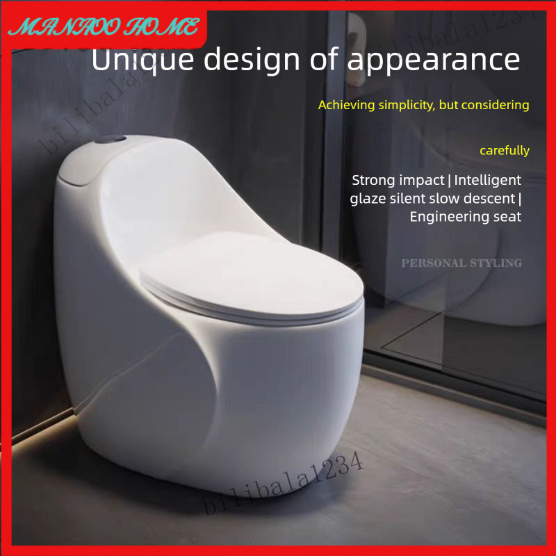 59cm creative egg shaped personalized siphon flush toilet, anti odor ...