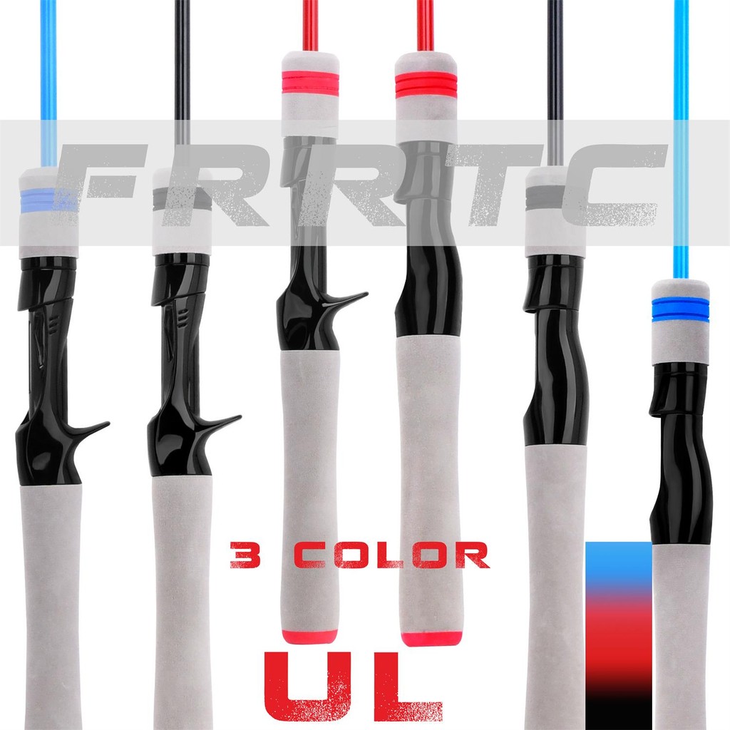 FRRTC Carbon Fiber Ultralight UL Power 1.68/1.80M Casting Spinning ...
