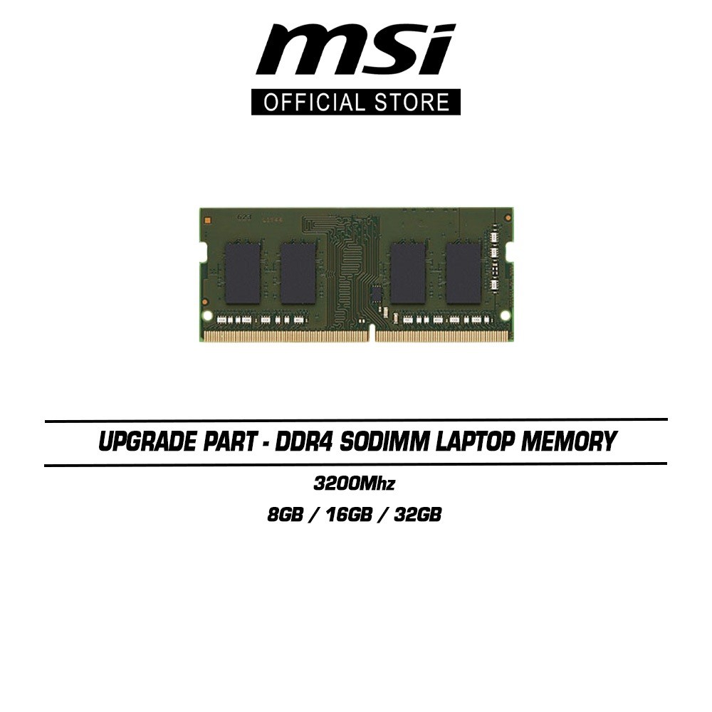 Component for Upgrade Laptop RAM (DDR4/3200Mhz) | Shopee Malaysia