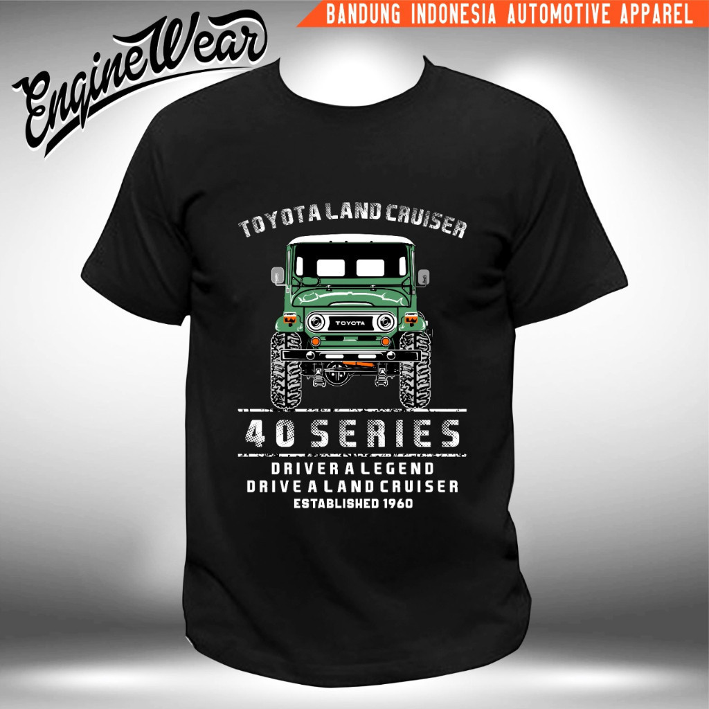 NEAT Land cruiser fj40 t-shirt toyota Offroad Clothes Hardtop T-shirt ...