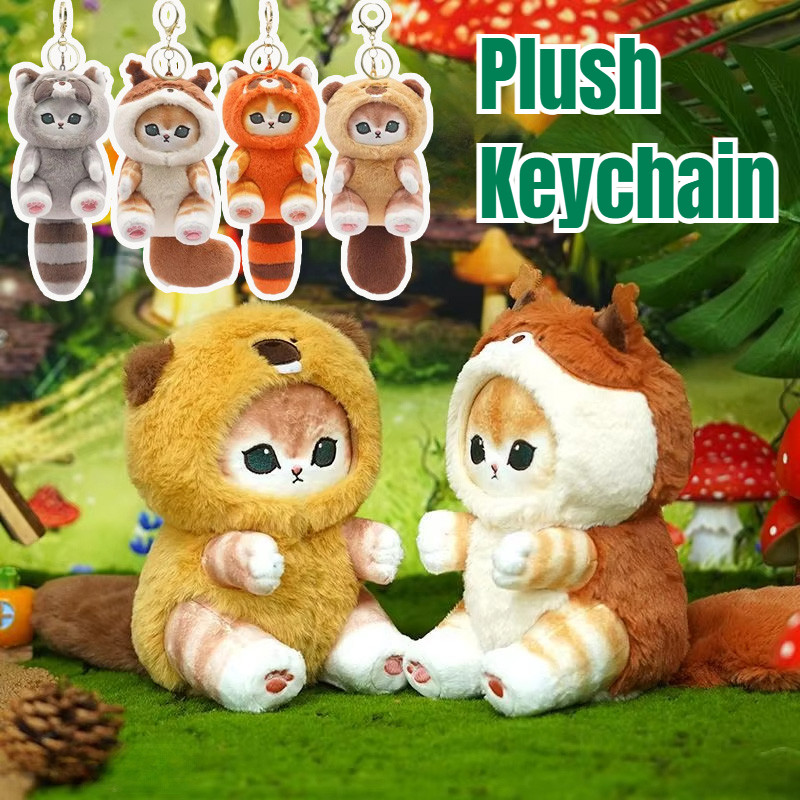Mofusand Plush Doll Keychain 13Cm Keychain Pendant Bag Pendant Cartoon ...