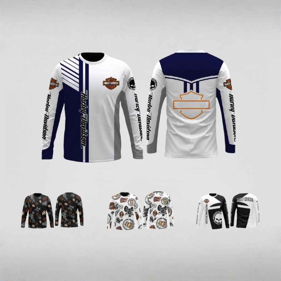 [In Stock] New Harley Davidson Fully Sublimated Long Sleeved ...