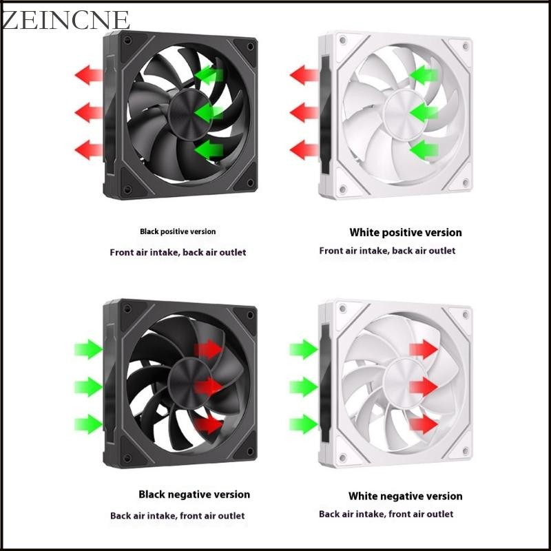 Zein PC Case Fan ARGB Reverse Forward Type Cooling Fan 12cm CPU Fan ...