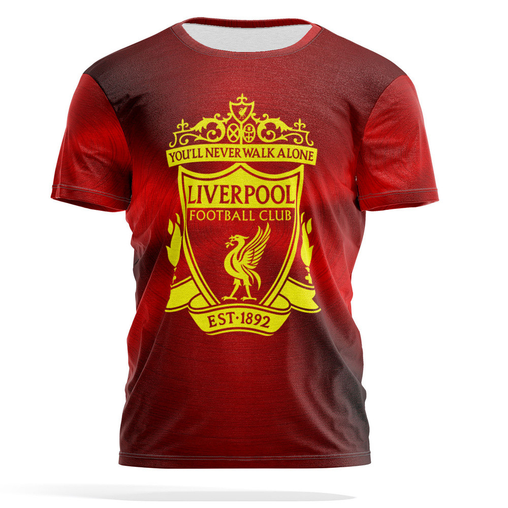[In Stock] Liverpool FC Jerseys, Fully Sublimated Ultra-fine Fiber ...