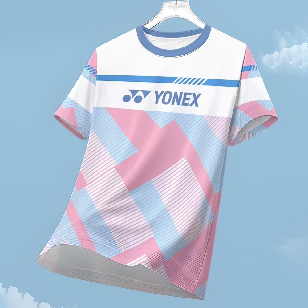 Yonex Sports Jerseys For Men Dry Fit Shirt Brand Badminton T-Shirt Breathable Top Outdoor ...