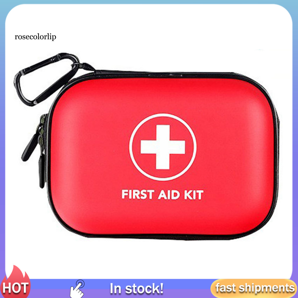 RR Small Leather First Aid Kit Compact First Aid Kit for Camping Hiking ...