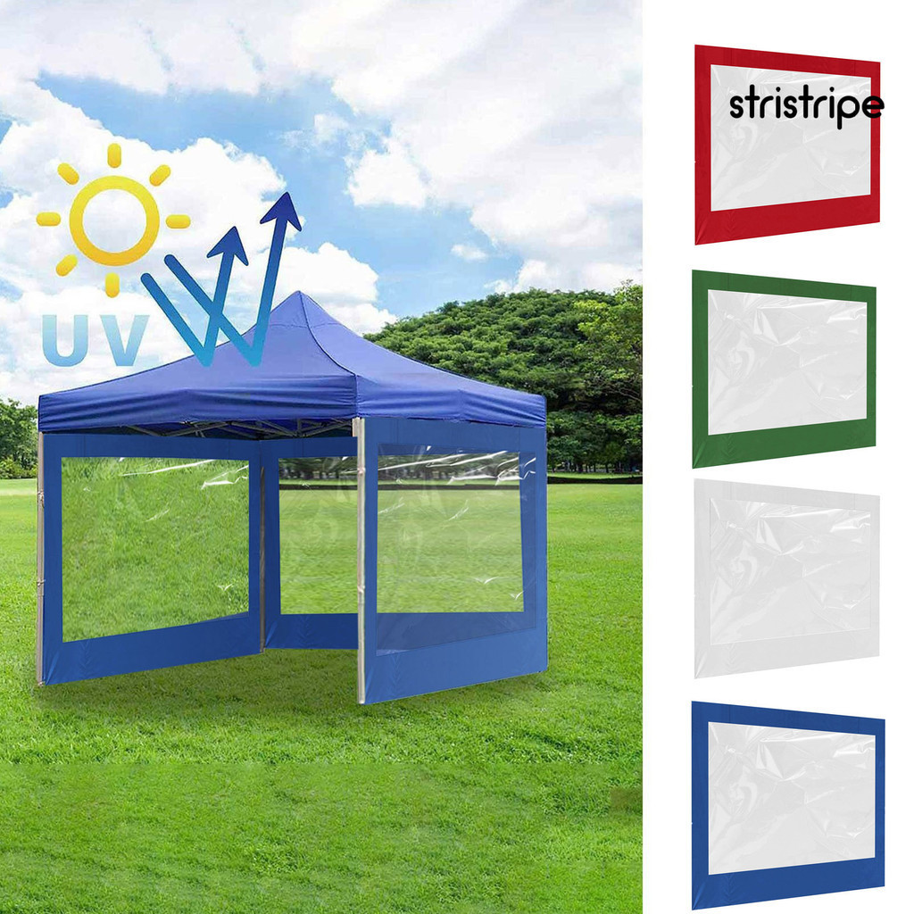 STR-Camping Canopy Sun Shade with Transparent Window Design Easy Setup ...
