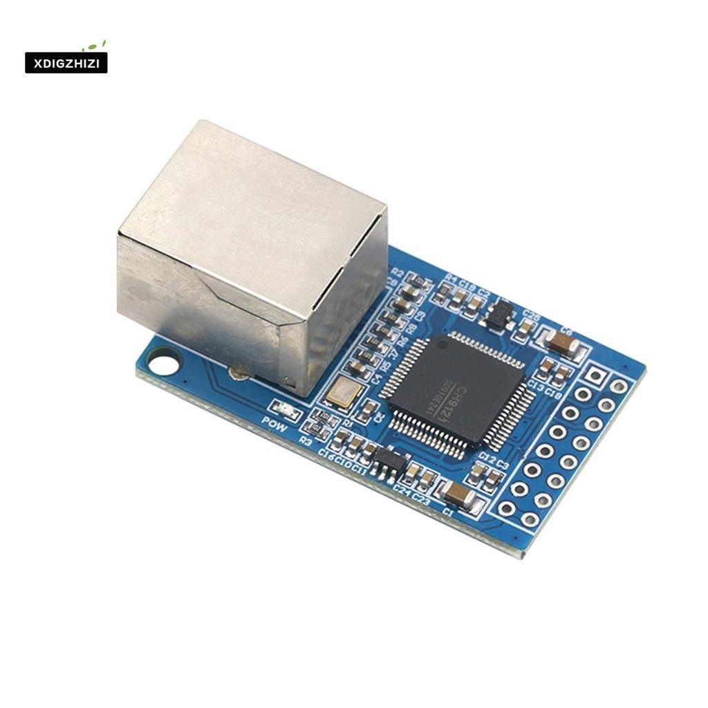 CH9121 Serial Port to Ethernet Network Module Chip TTL Transmission Industrial Microcontroller ...