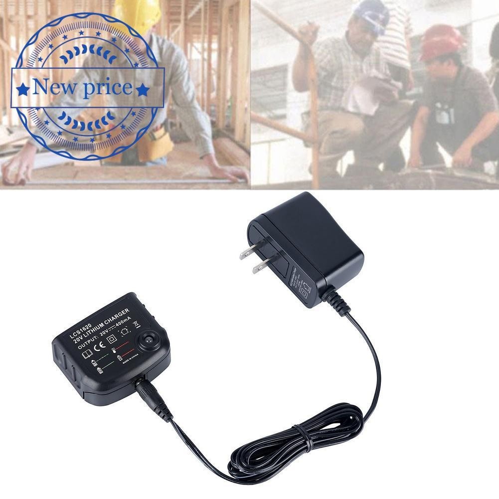 Battery Charger For Black & Decker 20v Lithium Battery Lcs1620 Power ...