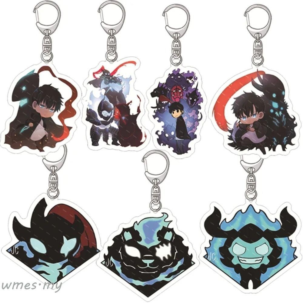 WMES1 Solo Leveling Animal Game Keychain, Double-sided 3D Printed Solo ...