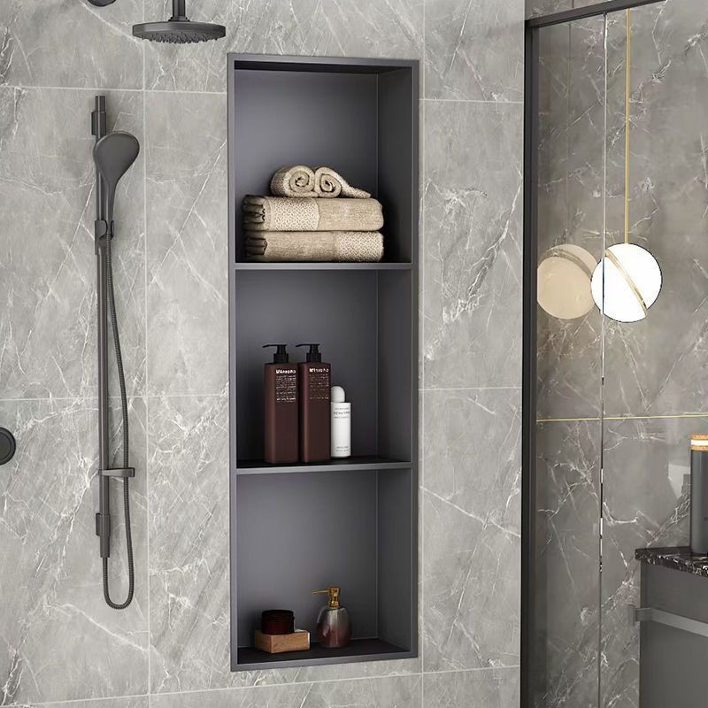 304 stainless steel niche embedded thickened bathroom shelf wall ...