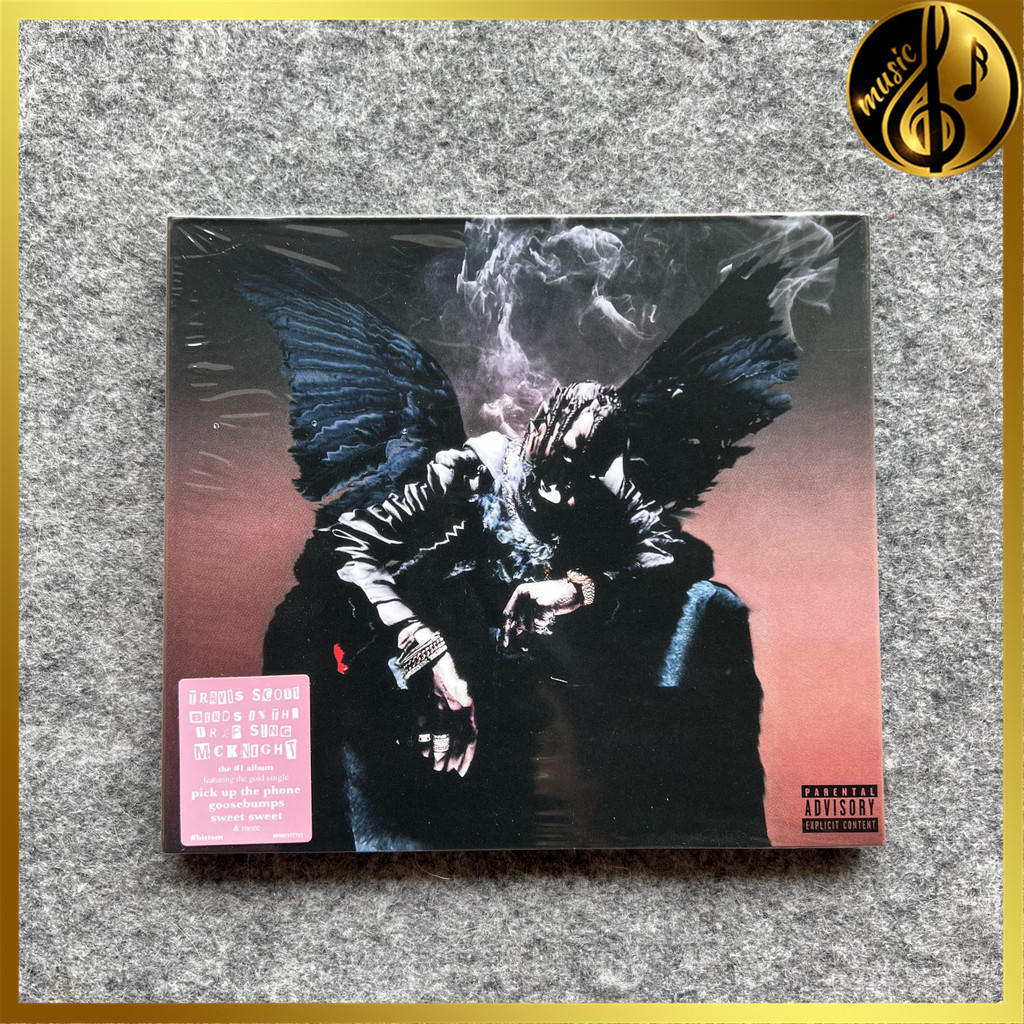 Travis Scott Birds In The Trap Sing McKnight CD Original Album [Sealed ...