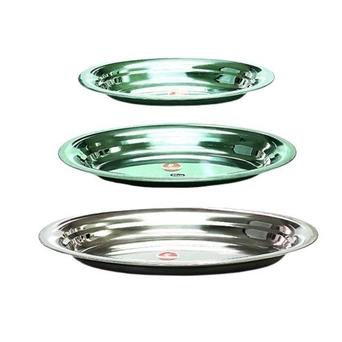 Stainless Steel Oval Plate / Fish Plate / Pinggan Ikan Stainless Steel ...
