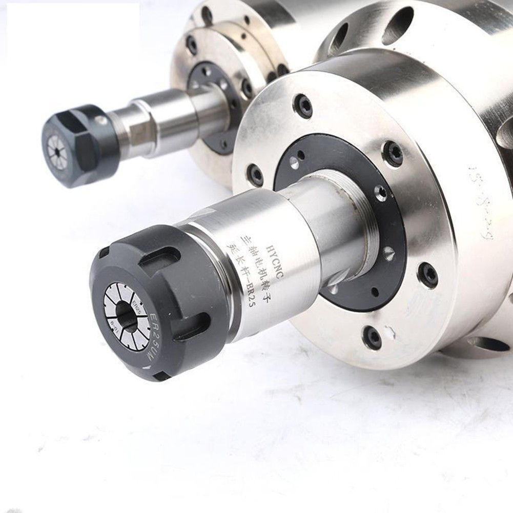 For Motor Rotor ER Collet Chuck Spindle Attachment with Threaded ...