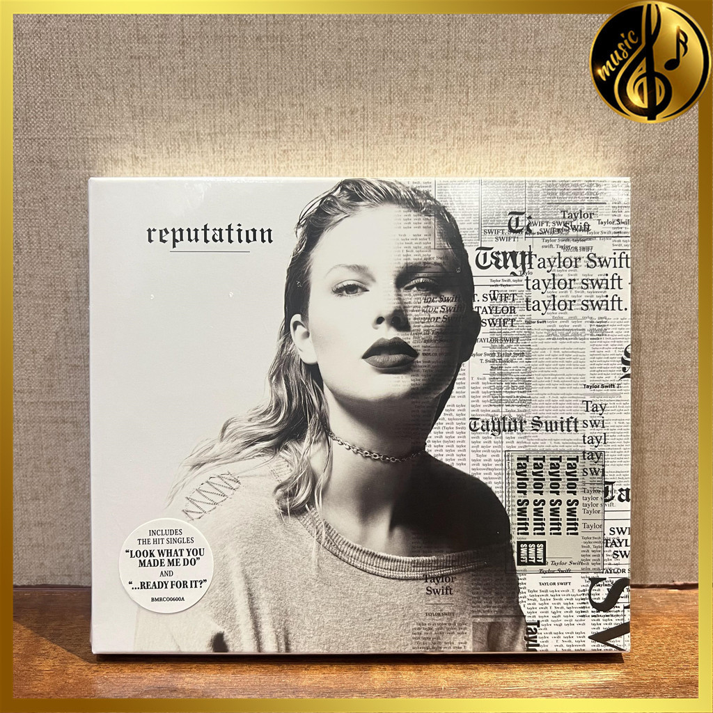 Original Taylor Swift Reputation CD + Poster Album [Sealed] Brand New ...