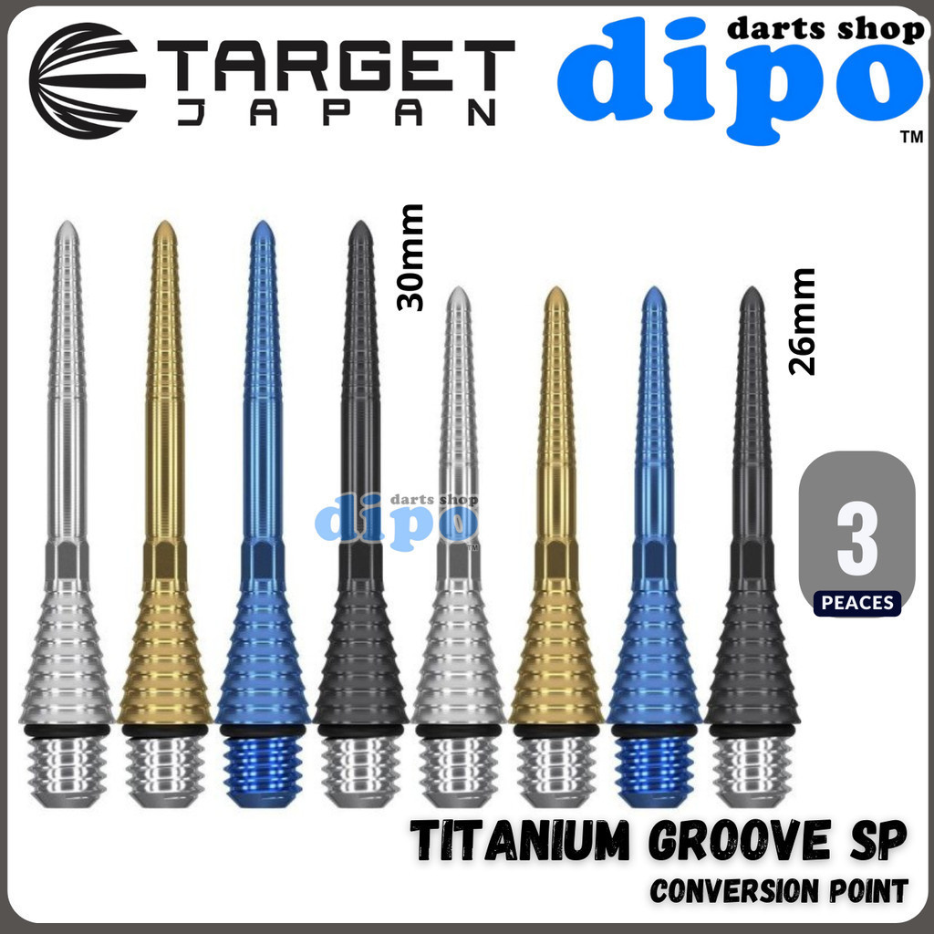 TARGET TITANIUM GROOVED SP CONVERSION POINT - TARGET Darts Conversion | Shopee Malaysia