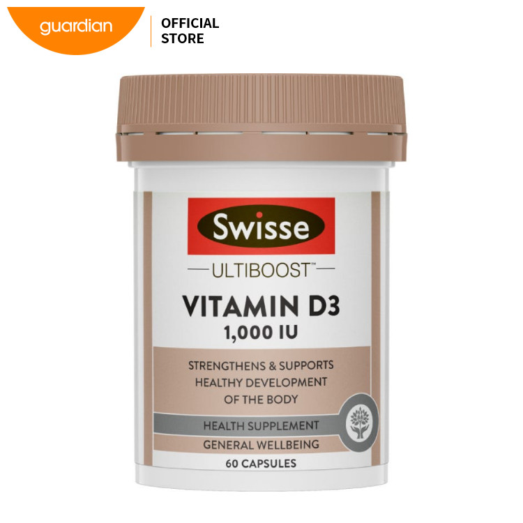 Swisse Ultiboost Vitamin D3 1000 Iu (60's) | Shopee Malaysia