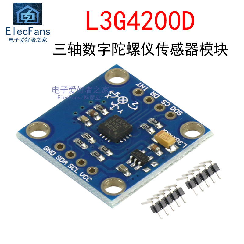 L3g4200d Three-Axis Digital Gyroscope Sensor Module Infrared/Pressure/Angle Speed Measurement GY ...