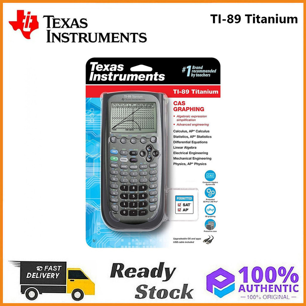 Texas Instruments TI-89 Titanium Graphing Calculator | Shopee Malaysia