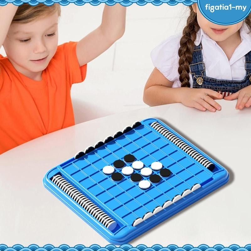 [figatia1] Reversi Reversi Board Game with 64 Chess Pieces, Desktop ...