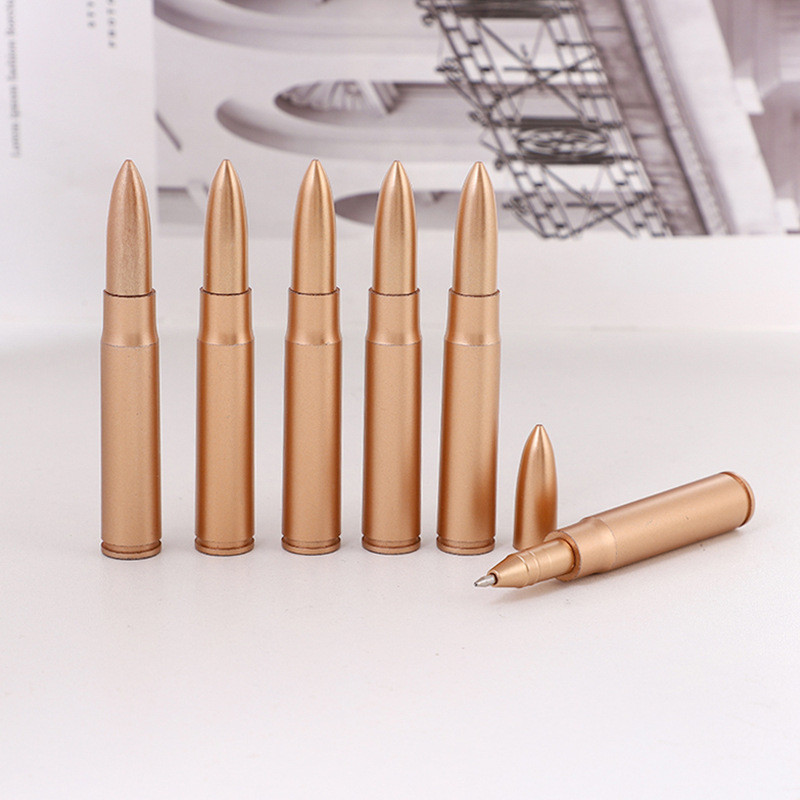 Creative Retro Bullet Shape Ballpoint Pen Simulation Bullet Weapon ...