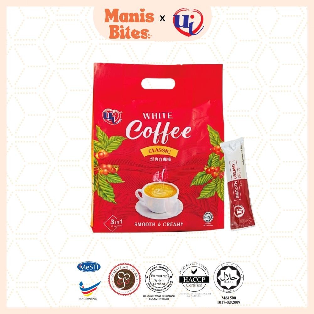 Yu-Ai Nanyang Heritage "Classic" Kopi Putih 3 IN 1 White Coffee (1bag x ...