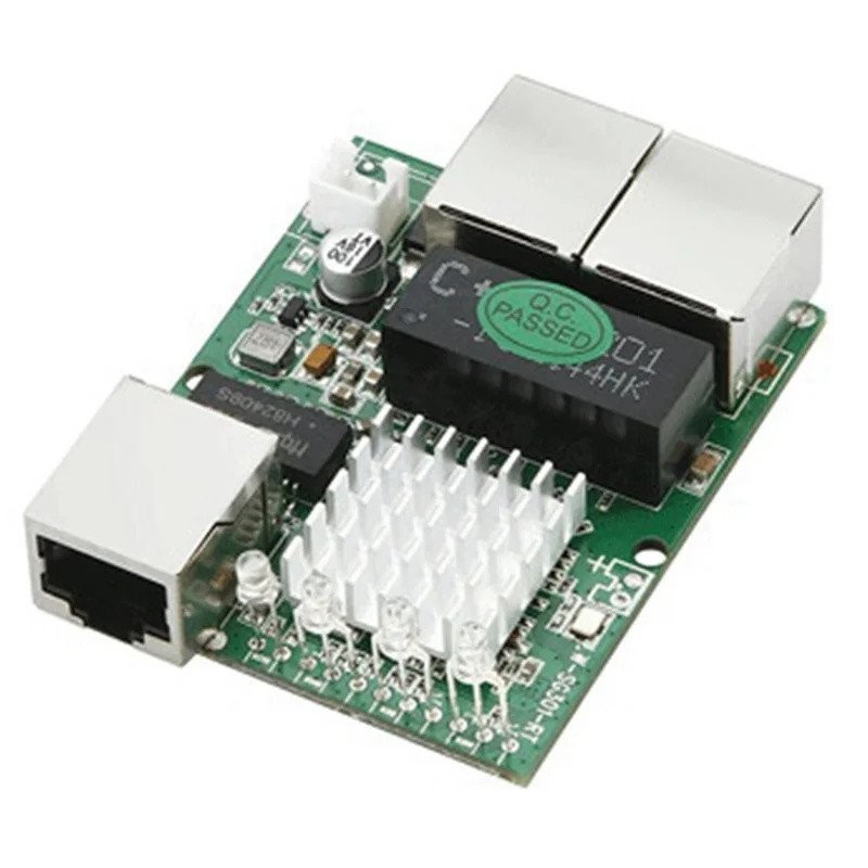 Industrial-Grade Min Three-Port 1000M Gigabit RJ45 Standard Port ...