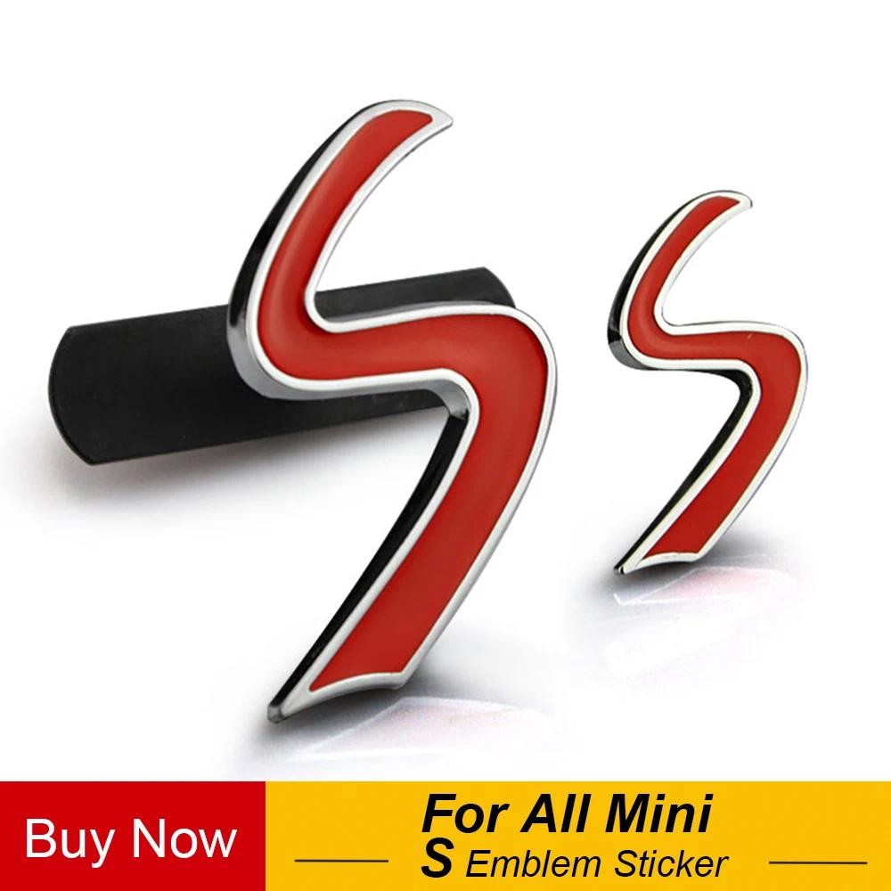 Car 3D Metal S Front Grille Emblem Sticker Badge Decals Auto ...
