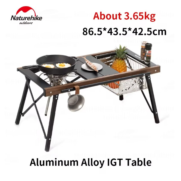 Naturehike FangZhe Folding Aluminum Alloy IGT Table Camping ...
